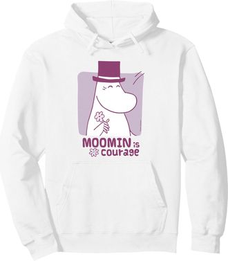 Moomin Mumin Moominpappa Mumins ist Mut Pullover Hoodie