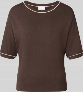 Comma Regular Fit Pullover aus Viskose-Mix in Strick-Optik