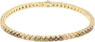 Hatton Labs bracelet à design pavé - Or