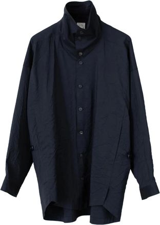 Jan-Jan Van Essche chemise à boutonnière sur le devant - Noir