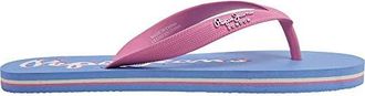 Pepe Jeans London Tongs Bay Beach Rose, Bleu