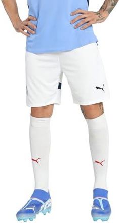 Puma Short de Football Manchester City Homme 2024/25 - Blanc - Taille : XXL
