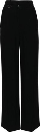 John Richmond Gerade Hose mit Bügelfalten - Schwarz