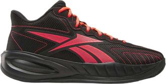 Reebok Unisex Press Sneaker, CORE Black/NEON Cherry/CORE Black, 48.5 EU