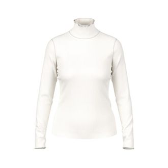 Marc Cain Enganliegendes Rollkragen-Shirt - - Tops - Damen - Wei&szlig; - M