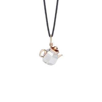 POMELLATO Teekannen-Anh&auml;nger-Halskette - - Accessories - Damen - Grau - ONE SIZE