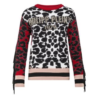 Philipp Plein Pullover Rundhals - - Knitwear - Damen - Mehrfarbig - XS