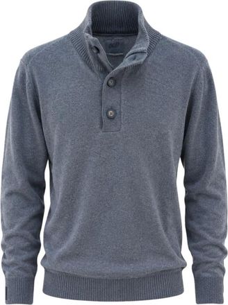 Bob Herren, Strickwaren, Blau, LGr&ouml;&szlig;e