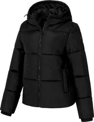 Pitbull Winterjacke Damen mit Kapuze Vista, Jacke Damen mit Rei&szlig;verschluss, Bequeme Seitliche Taschen, Damen Jacken Perfekt f&uuml;r Winter XL