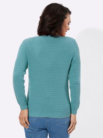 Witt Strickpullover V-Pullover Langarm