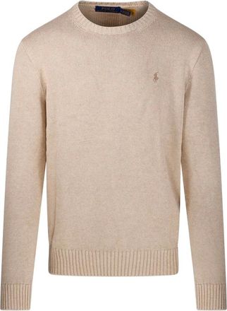 Polo Ralph Lauren Homme, Pulls, Beige, Taille: M Pull ras du cou