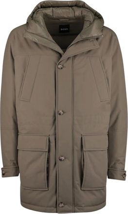 HUGO BOSS Homme, Manteaux, Brun, Taille: XL Down Manteaux