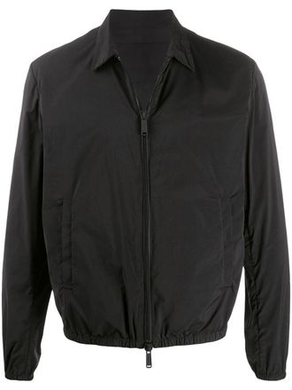 Dsquared2 veste bomber &agrave; logo imprim&eacute; - Noir