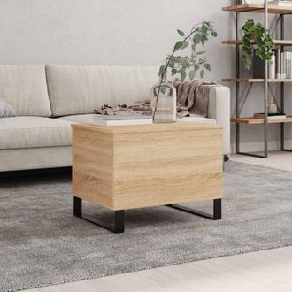 vidaXL Couchtisch Sonoma-Eiche 60x44,5x45 cm Holzwerkstoff vidaXL