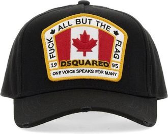 Dsquared2 unisex, Accessoires, Noir, Taille: ONE Size Casquette de baseball avec logo