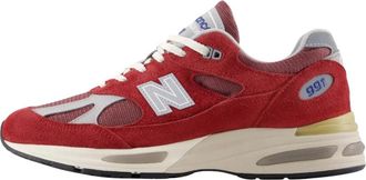 New Balance 991 V2 Made in UK - Homme - Sport - Rouge - Taille: 44 1/2 EU