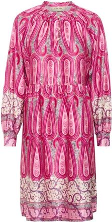 Cream Femme, Robes, Rose, Taille: 46 FR Robe Rose Paisley Border