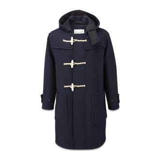 Gloverall Monty Duffle Coat Navy - - Coats - Herren - Blau - M