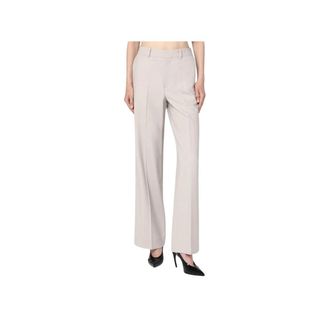 Victoria Beckham High-Waisted Wide-Leg Hosen - - Trousers - Damen - Grau - 2XS