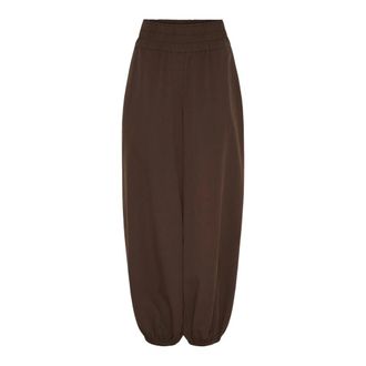 Notyz Klassische gerade geschnittene Hose - - Trousers - Damen - Braun - S