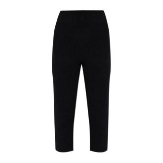 Chlo&eacute; Capri Leggings - - Trousers - Damen - Schwarzk - M