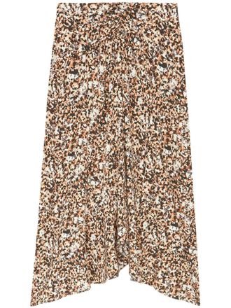 Isabel Marant jupe Olena - Marron