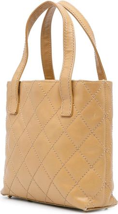 Chanel Crossbody Bags - CC Wild Stitch Calfskin Handbag - Gr. unisize - in Braun - f&uuml;r Damen