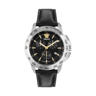 Versace Homme, Accessoires, Noir, Taille: ONE Size V-Sport Chrono