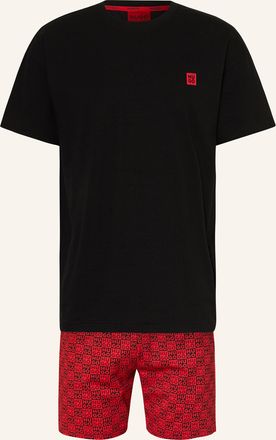 HUGO BOSS Hugo Shorty-Schlafanzug Aaron rot
