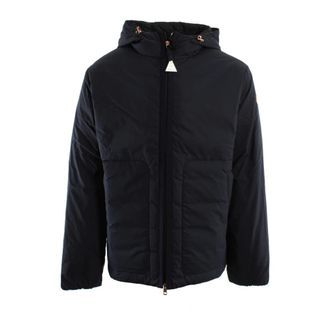 Moncler Kurze Daunenjacke - - Jackets - Herren - Blau - L