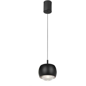 Mantra Suspension, Suspension LED Roller, Mantra Noir en Metal, MANTRA
