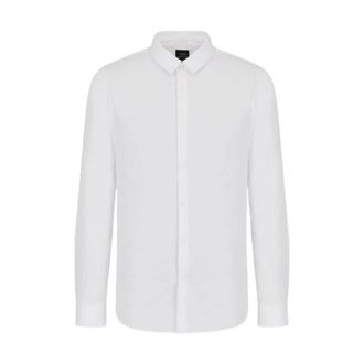 A|X Armani Exchange Herren, Shirts, Wei&szlig;, SGr&ouml;&szlig;e