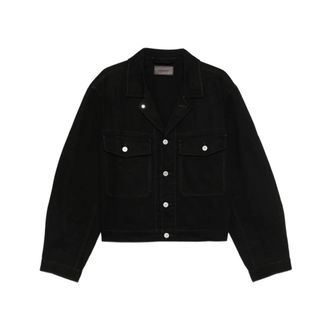 Christophe Lemaire Trucker Jacket - - Jackets - Herren - Schwarzk - XL