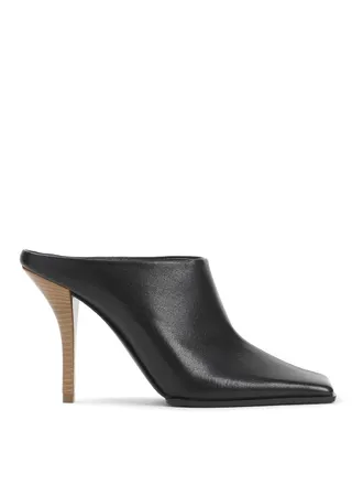 Alaia Mules - Noir