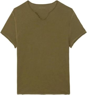 Zadig&Voltaire Homme, Tops, Vert, Taille: S Monastir T-shirt