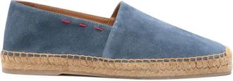 Kiton espadrilles en daim - Bleu