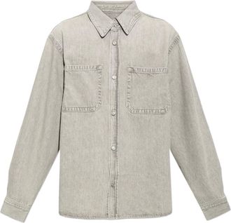 A Gold E Homme, Chemises, Gris, Taille: XL Craven Shirt