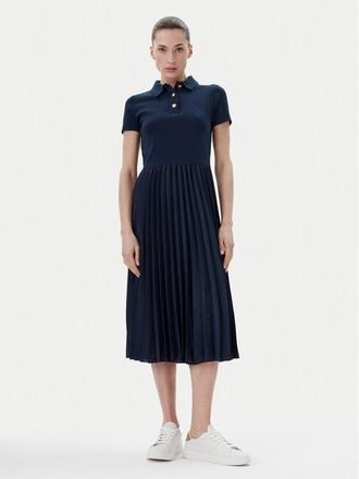 Tommy Hilfiger Kleid für den Alltag WW0WW44448 Dunkelblau Regular Fit
