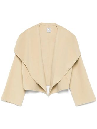 Toteme Signature Double Jacke - Nude