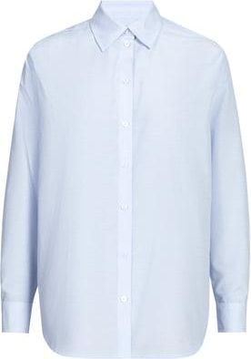 Saison 1865 Chemise ample rayée en coton mélangé