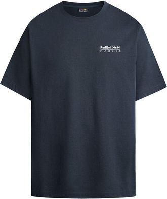 Pepe Jeans London Red Bull Racing X Pepe Jeans Herren RBR Pit Stop Crew Tee T-Shirt, Blue (Dulwich Blue), L