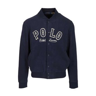 Polo Ralph Lauren RL Fleece Western-Logo Jacke - - Jackets - Herren - Blau - S
