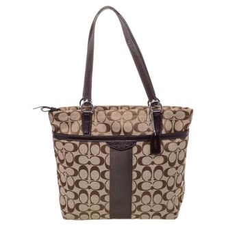 Coach Pre-owned Canvas totes - - Pre-owned - Damen - Beige - ONE SIZE