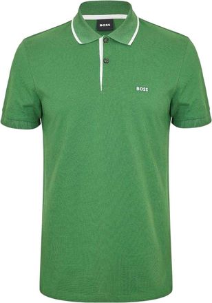 HUGO BOSS Firenze Poloshirt f&uuml;r Herren, kurz&auml;rmlig (Gr&uuml;n)