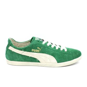 Puma Wildleder Schn&uuml;rung Gummisohle Sneakers - - Shoes - Herren - Gr&uuml;n - 44 EU