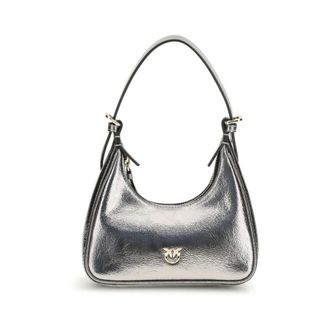 Pinko Pinko, Femme, Sacs, Gris, Taille: ONE Size Sac &agrave; main Lamb Ovis Aries Aries