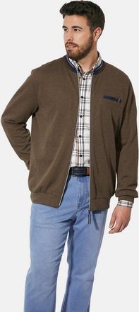 Charles Colby Sweatjacke DUKE RUPOLD mit feinen Kontrasten