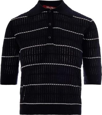 Max Mara Striped Knitted Sweater