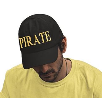 4sold Capitaine Bonnet Casquette Captain Ancient Mariner, Captain Cabin Boy Crew First Mate Yachting Baseball Bonnet Inscription Inscription Blanc Noir Blan