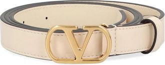 Valentino Garavani VLogo Signature Leather Belt